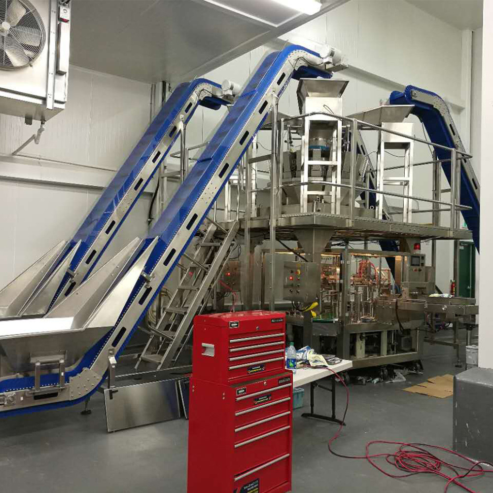 ISO 9001 1.5KW Multihead Weigher Packing Machine For Doypack Bag